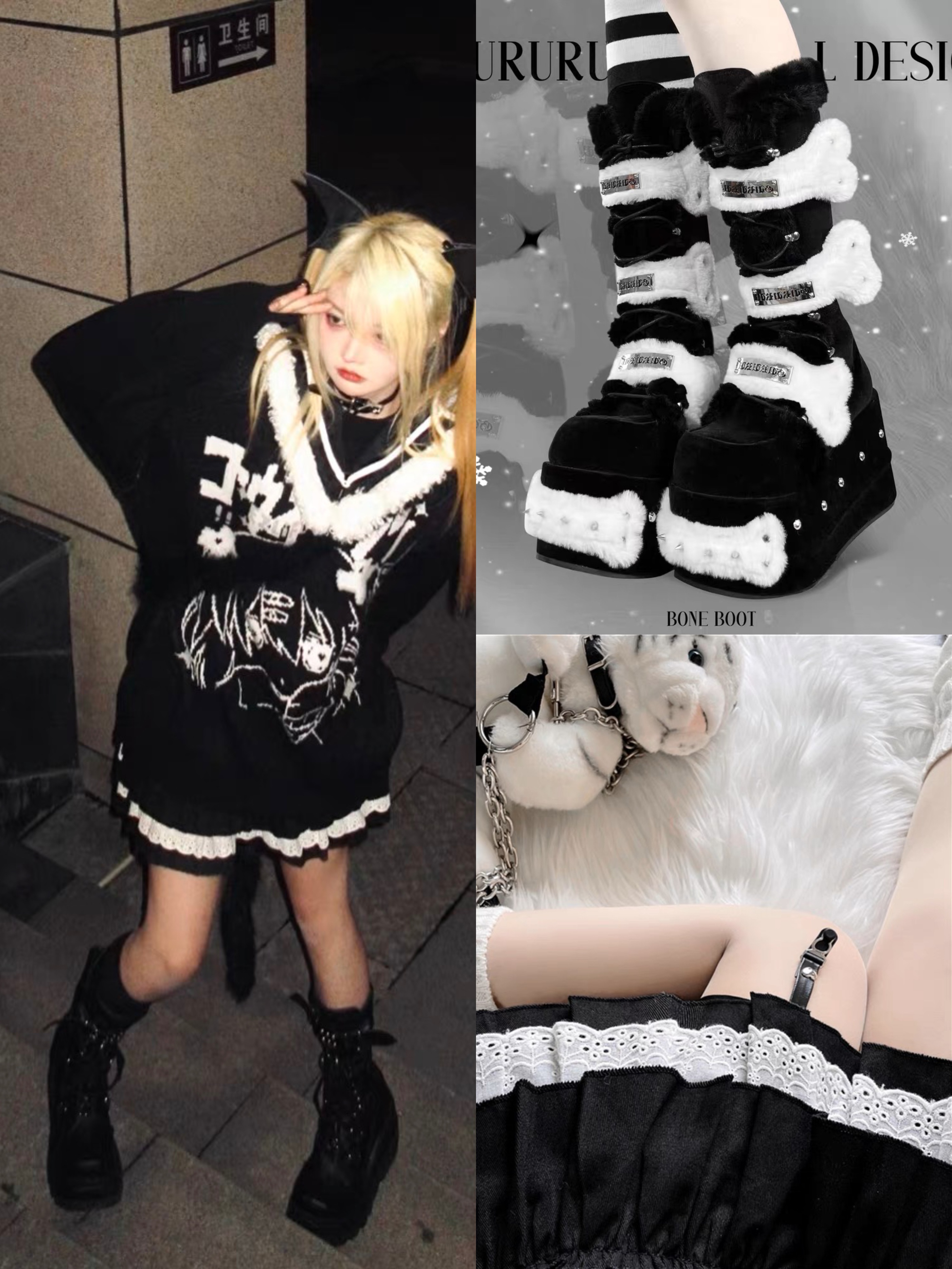 Don't know how to match subculture spring outfits? come in and have a ...