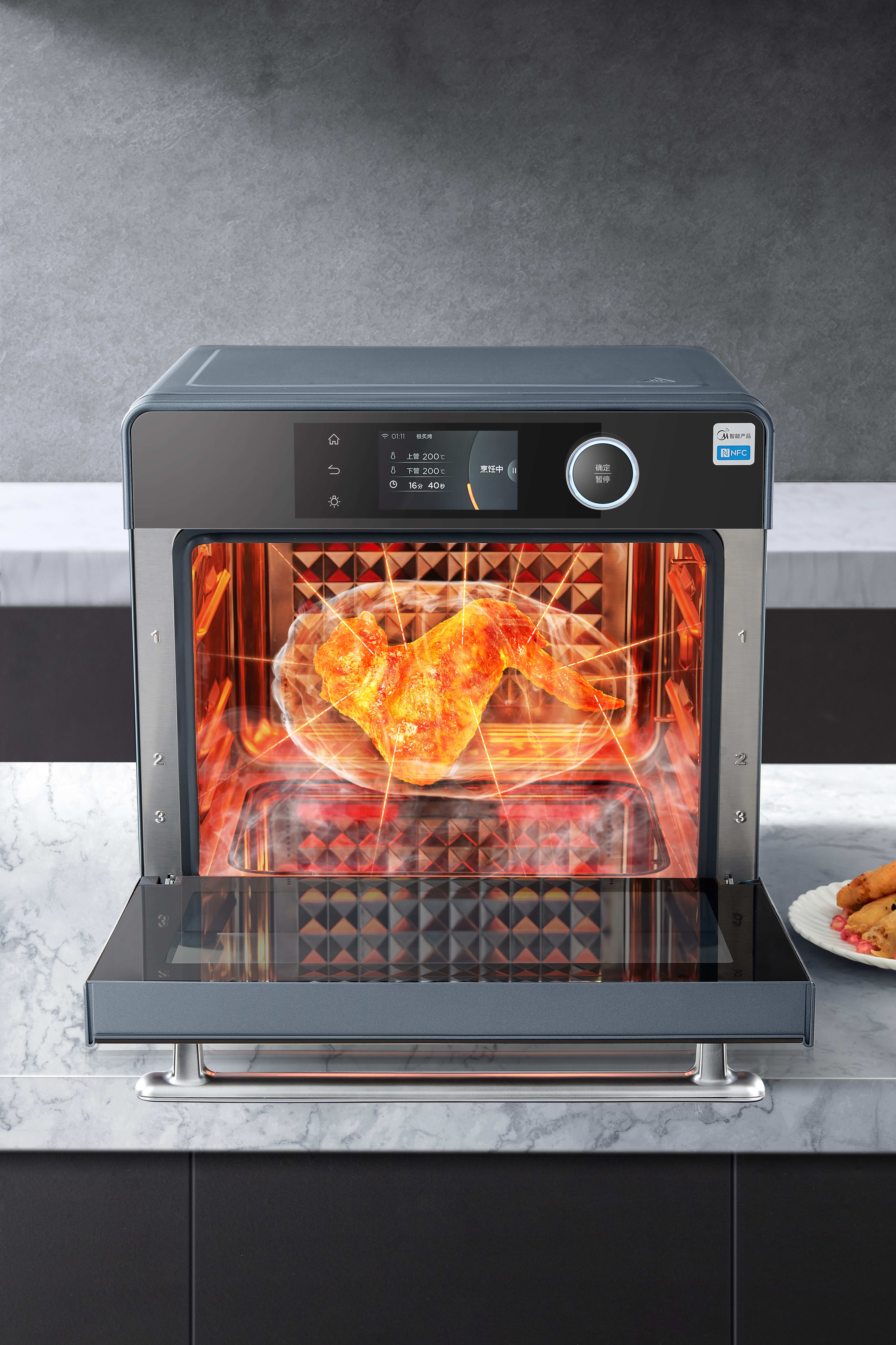 Solving the "slow baking" industry problem, Midea's graphene black ...