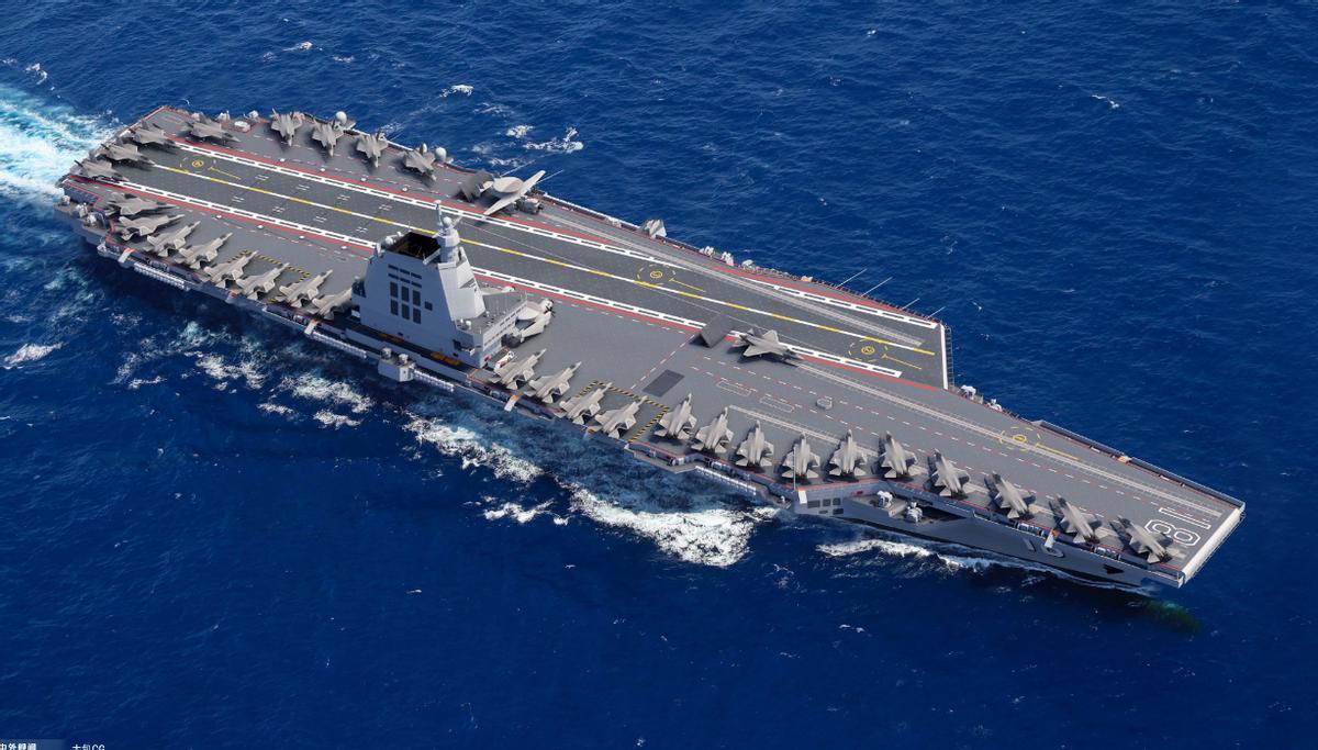 Where is the combat position of the PLA aircraft carrier, and it needs ...
