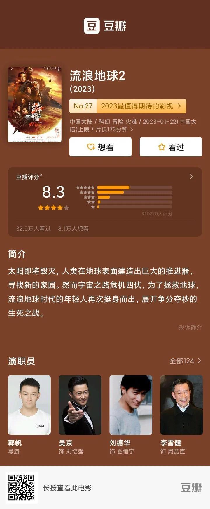 [Anonymous] Douban points!380,000 people have scored, what score are ...
