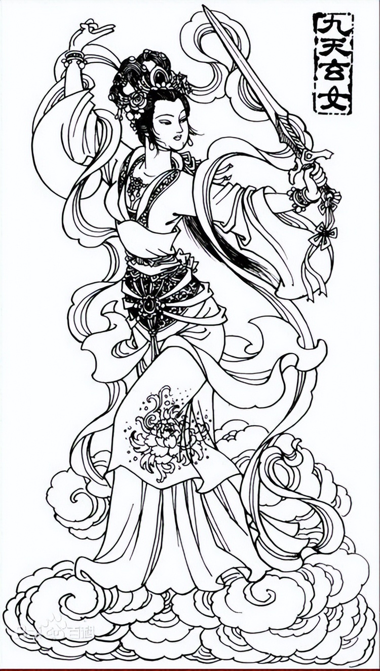 Nine-day Xuannv with supreme divine power in mythology - iNEWS