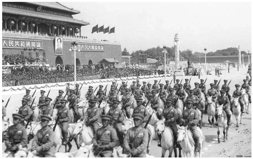 Old photos: On October 1, 1949, why were there only five marshals on ...