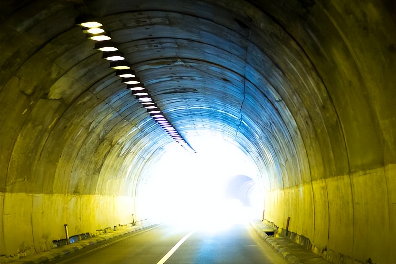 The world's very long tunnels, they run through the mountains, very ...