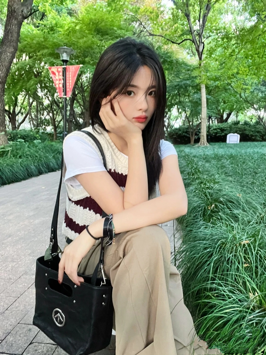 Yang Chaoyue understood the play of pure desire and wind! Makeup, hair and outfits are ...