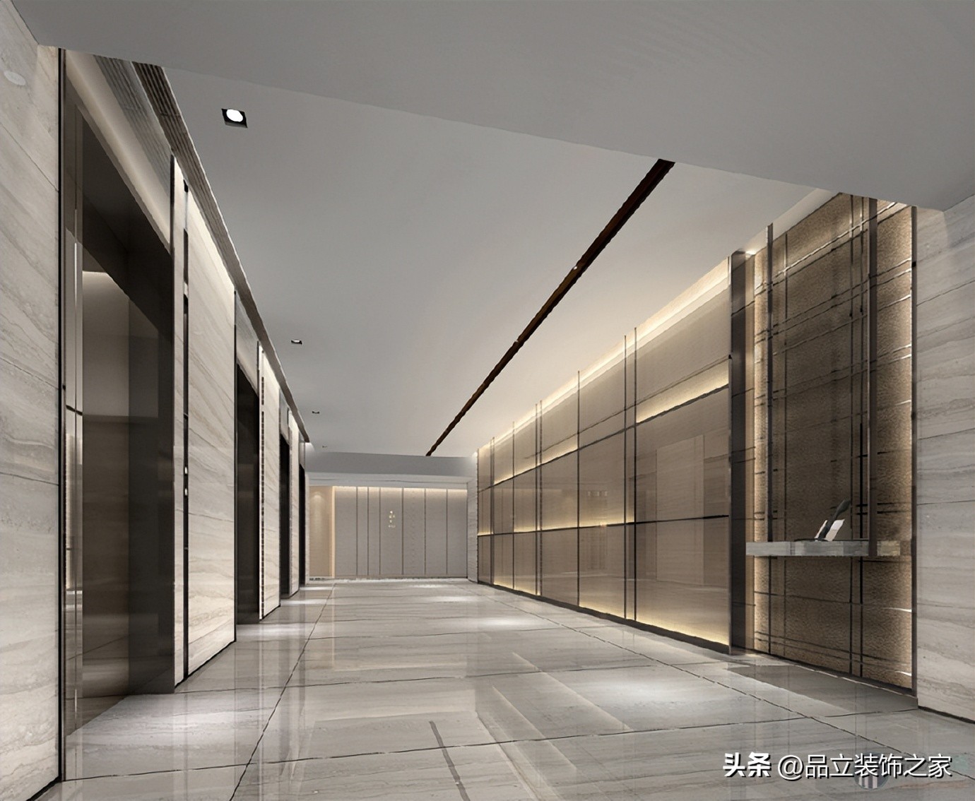 How to design the corridor of an office building - iNEWS