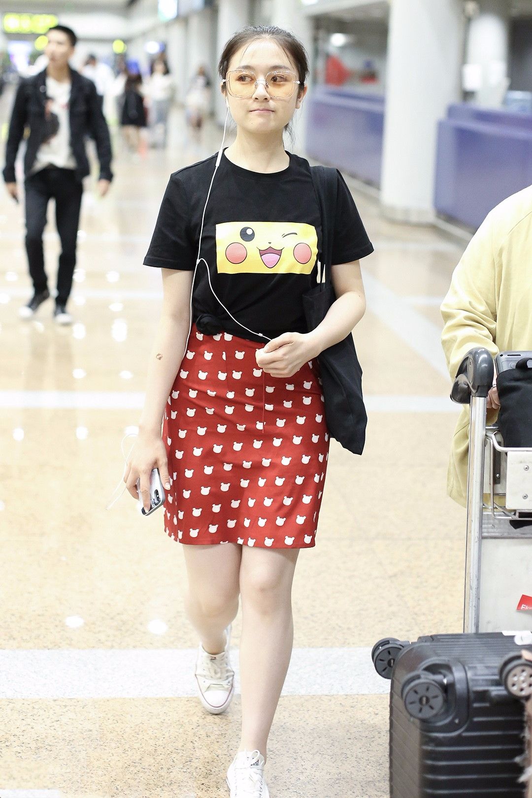 What about Yang Zi's thick legs?The little flower who bumped into the ...