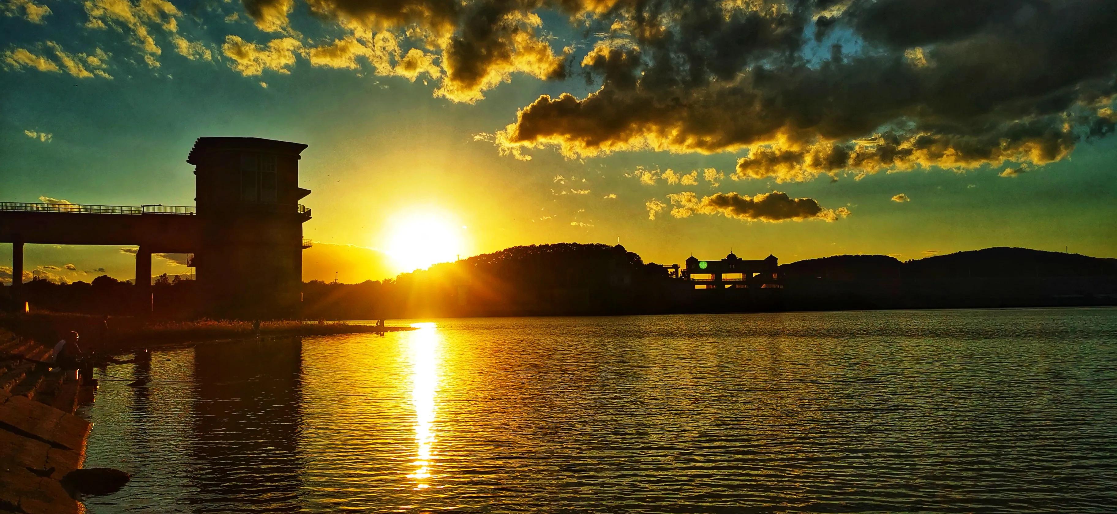 Xiandong Mountain Scenic Area, located on the outskirts of Qitai River ...