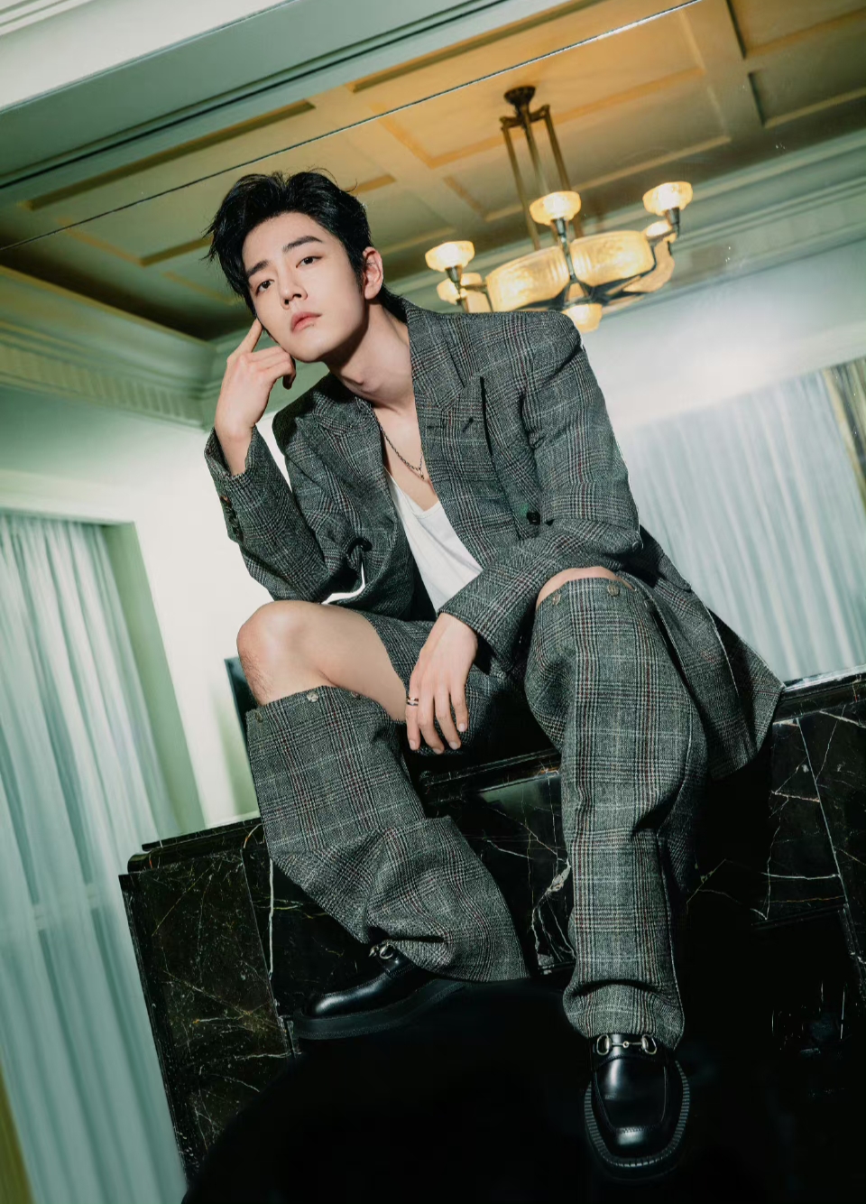 The actress and actress appeared at the Gucci Ceremony, Xiao Zhan's ...