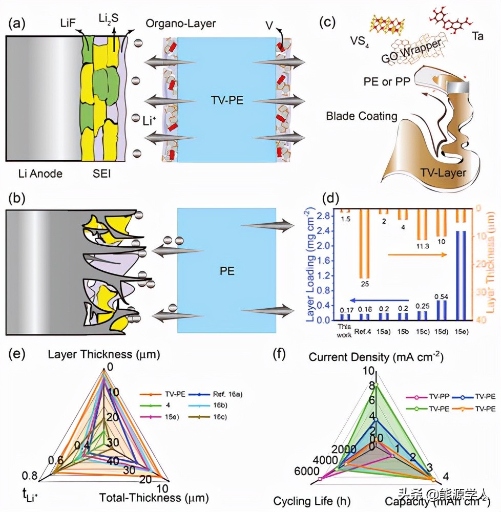 Adv. Sci.: 12 µm-thick functionalized polyethylene separator for ...