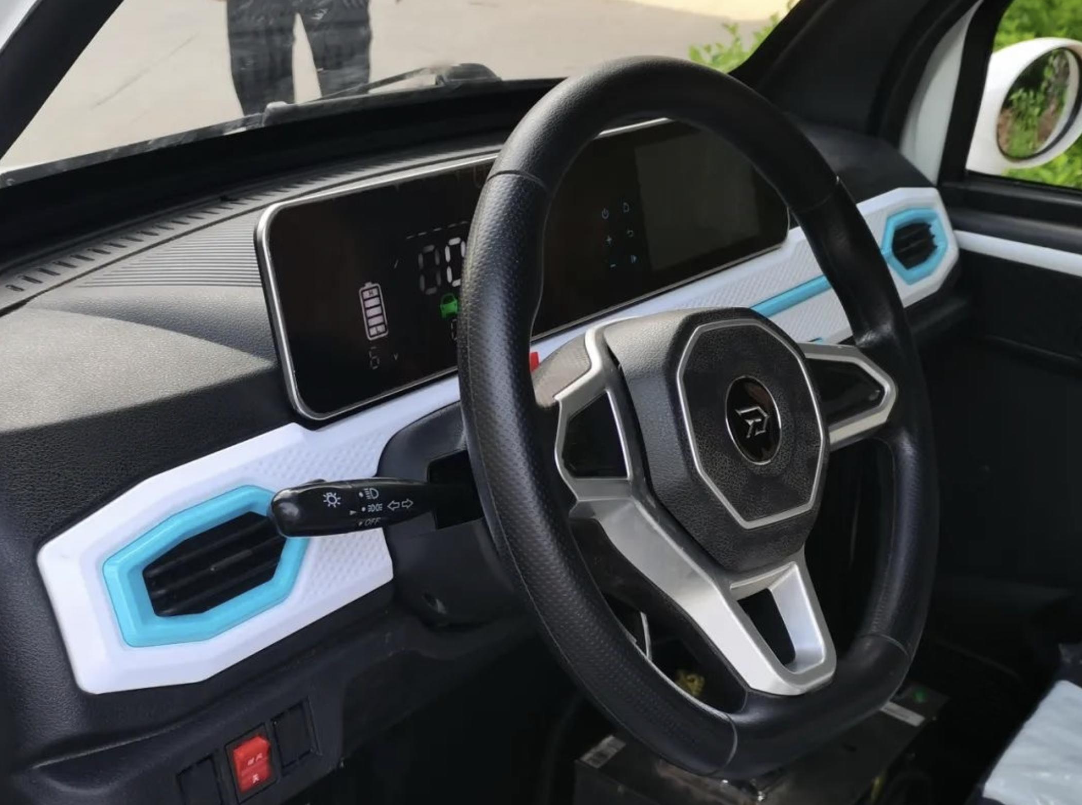 These two low-speed electric vehicles are small and practical, with a 4 ...