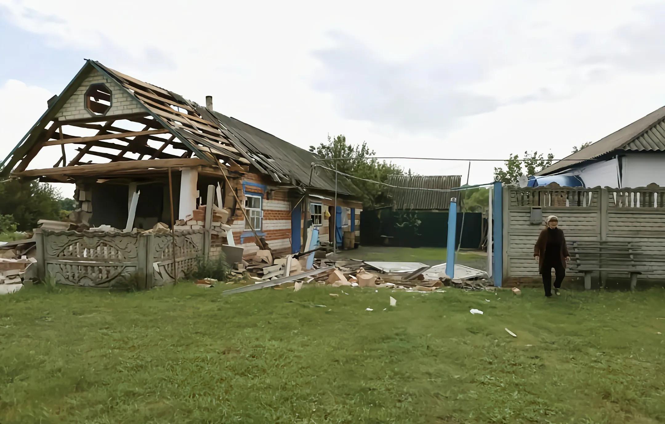 The city of Shebekino, Russia, was bombarded by the Ukrainian army, and ...