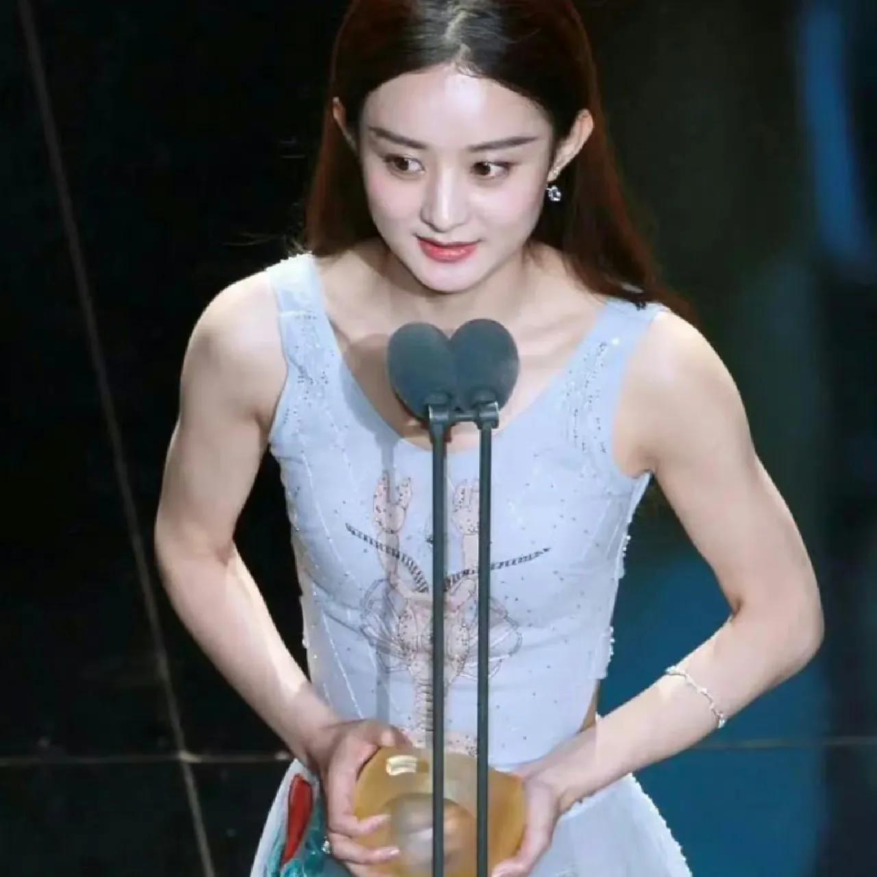 The actress who needs to build muscles no matter how thin she is, Tian ...