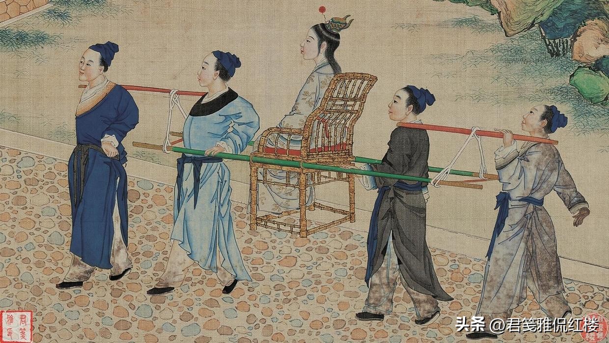 The Jia family was so poor that they could not afford to eat. Aunt Xue ...