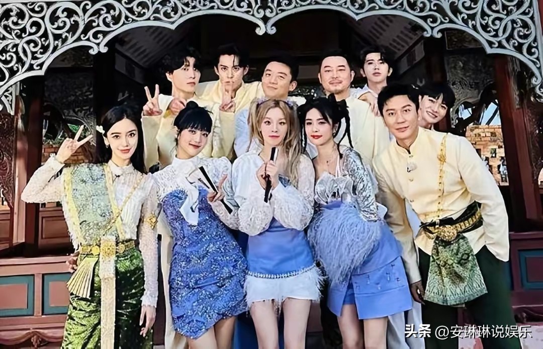 Let's run, let's take a group photo in Thailand, Bailu Song Yuqi Minnie ...