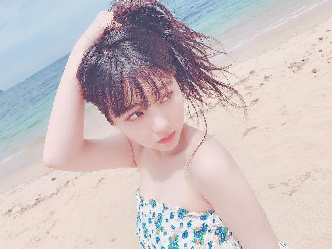 Beautiful photos of the sweet and cute idol "Mihisa Tanaka" in the island country - iMedia