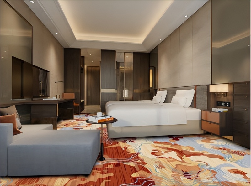 Hotel rooms are fully carpeted, the best choice for hotels to increase ...