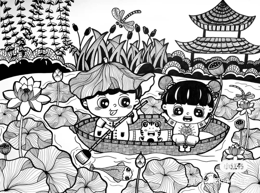 50 creative line drawings with a sense of design, you can create beauty ...