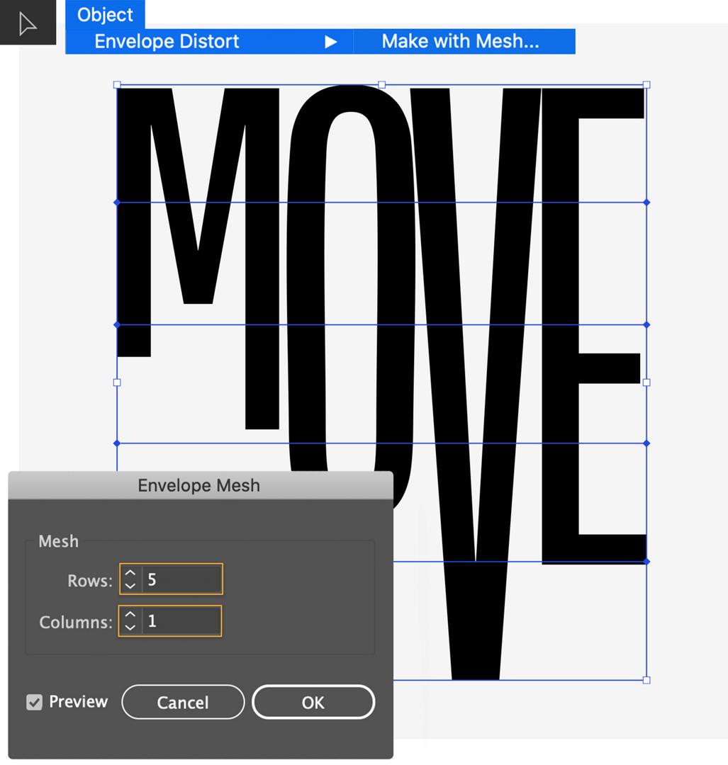 How to create wavy text in Adobe Illustrator? - iNEWS