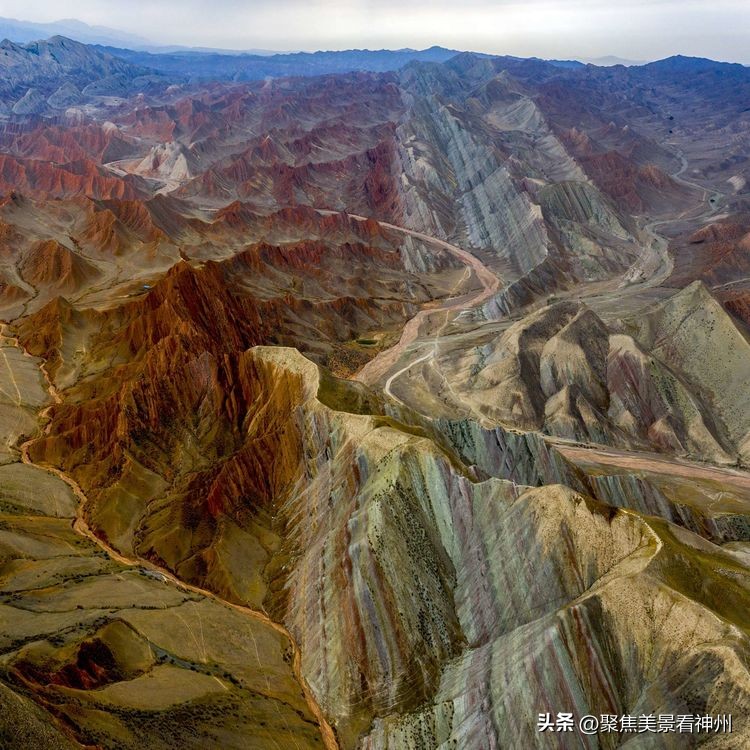 The Nurga Canyon in the lens of photographer Han Shuanzhu is super ...