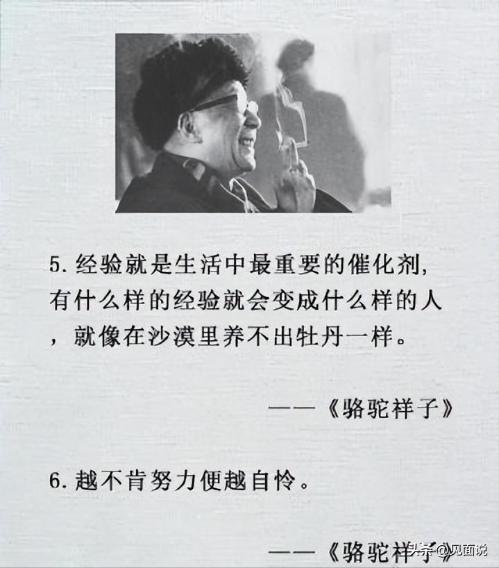 Mr. Lao She's 18 sentences are transparent and heartfelt, and the ...