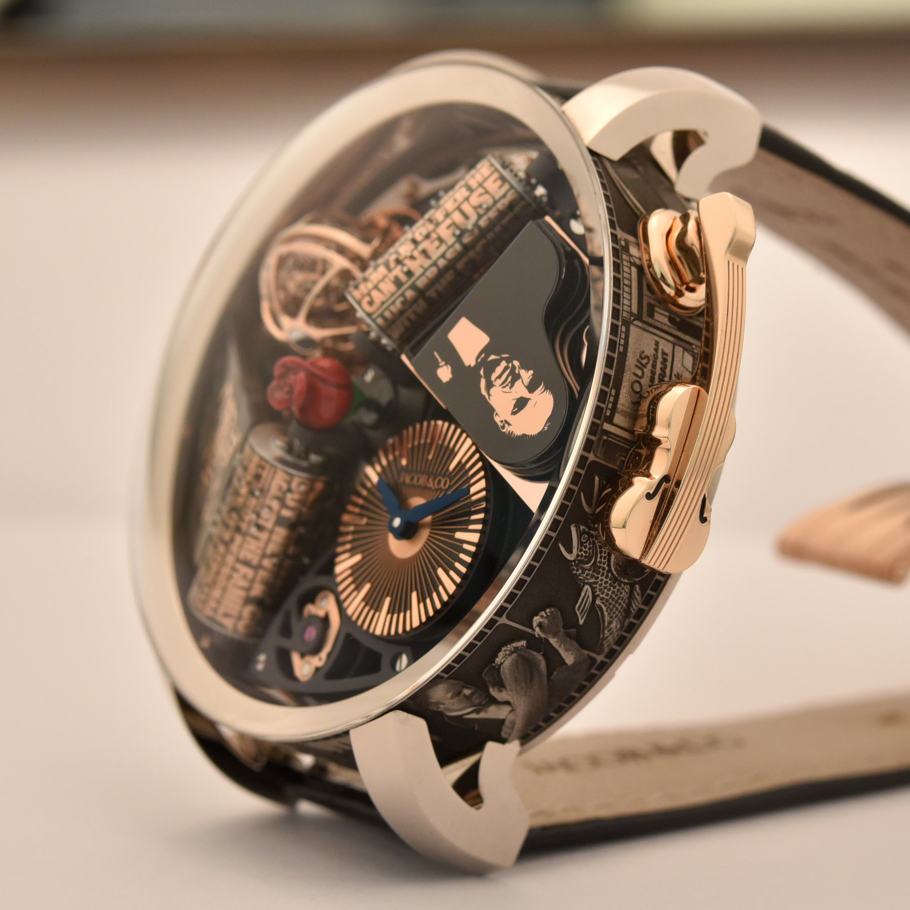 Jacob & Co. Godfather Triaxial Tourbillon Music Box Watch - iMedia