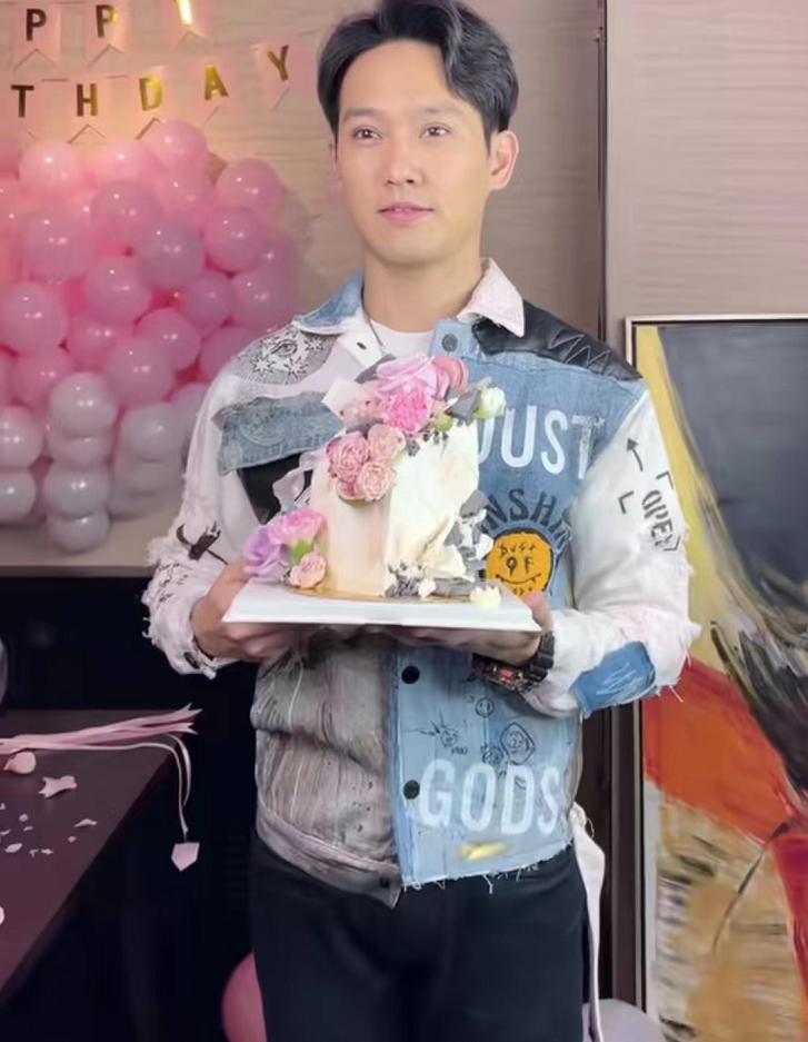 Angie Chiu celebrates her 69th birthday, being kissed by her son on the ...