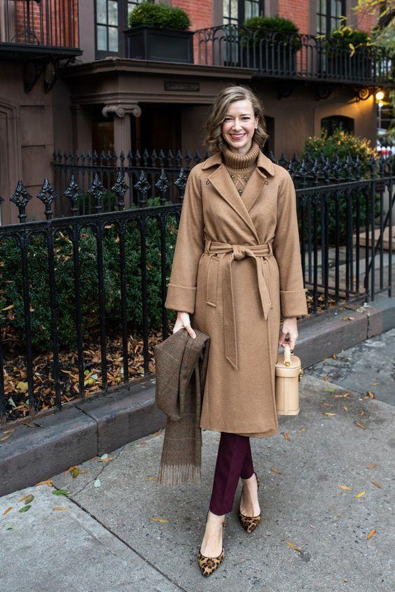 It's cold as long as it's cold. It's really good to wear a coat with ...