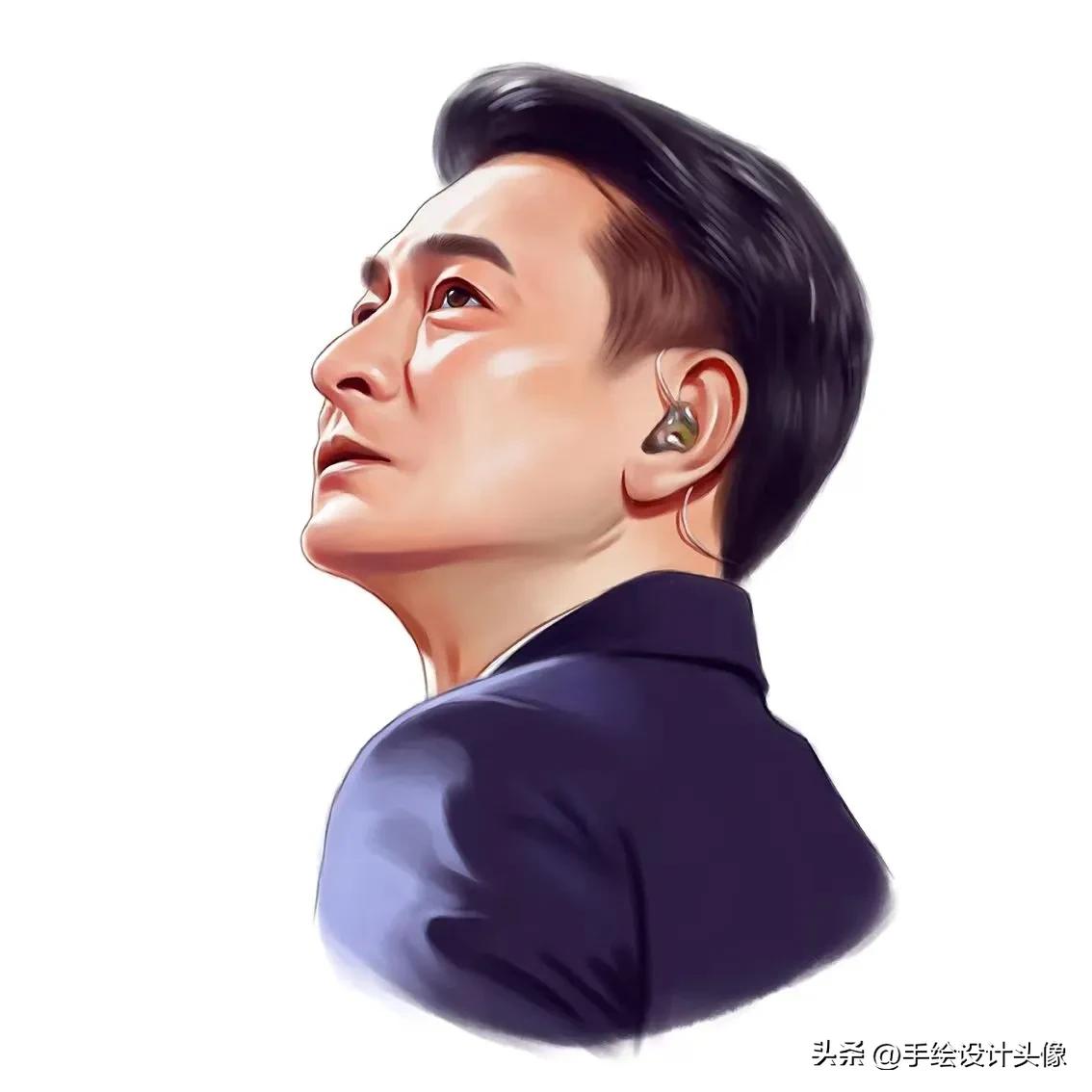 Change your WeChat avatar. The hand-painted realistic avatar has a high ...