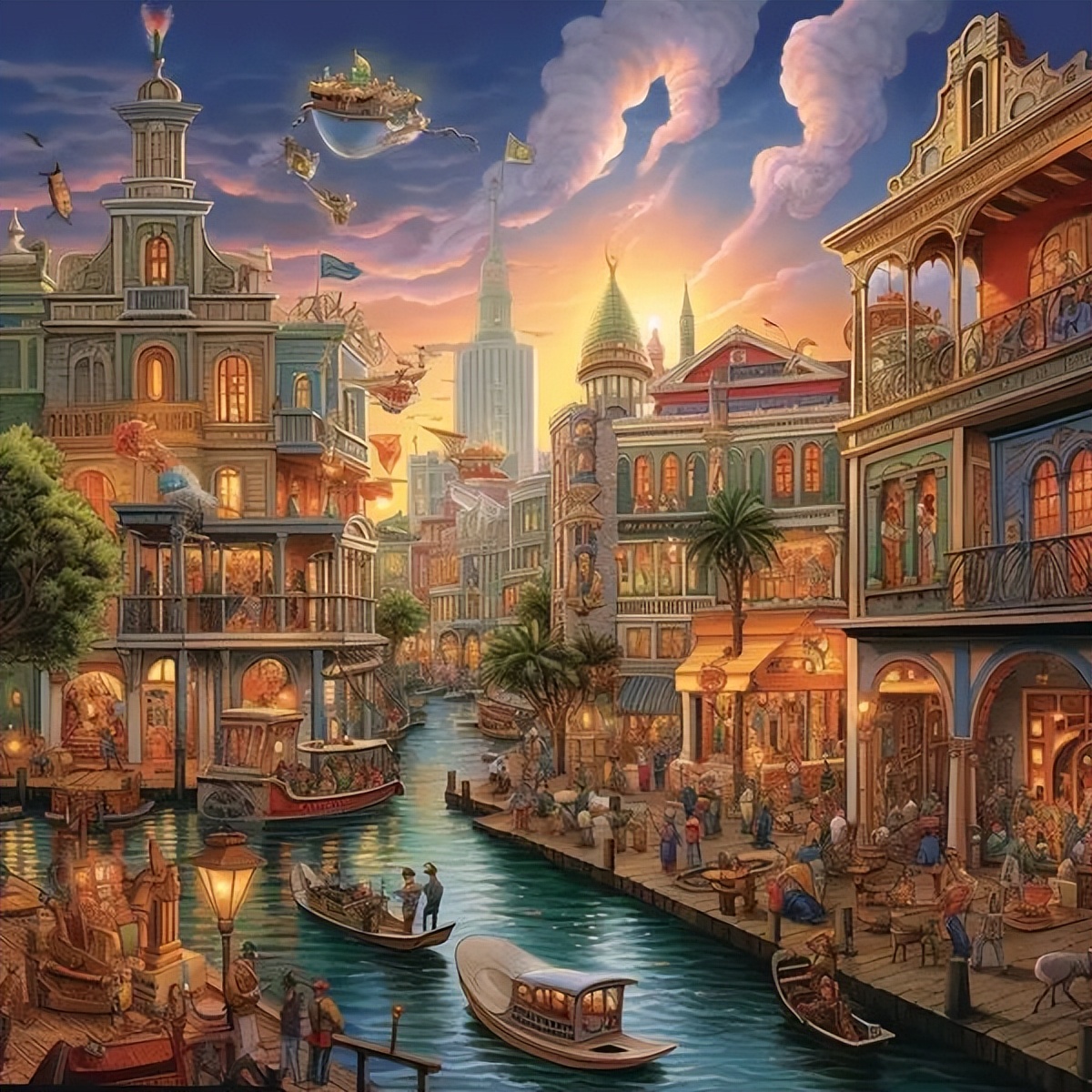 AI predicts what cities will look like in 1000 years! Marvel at the ...