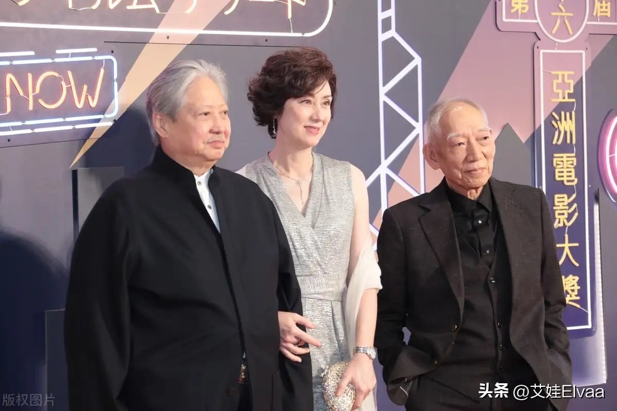 Sammo Hung walks the red carpet with his lovely wife, he is really ...