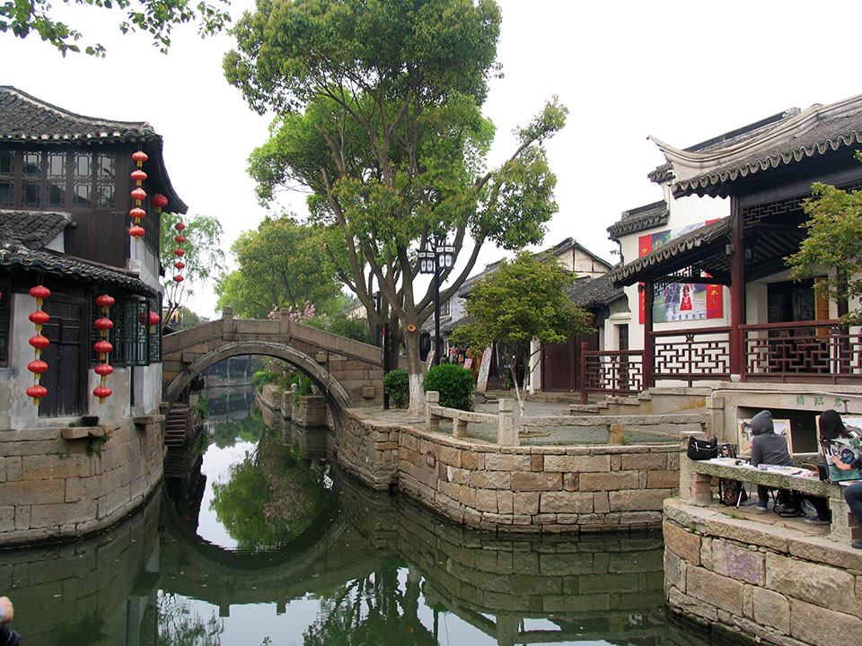 Entering the first town of Shenzhou water town - Luzhi - iNEWS