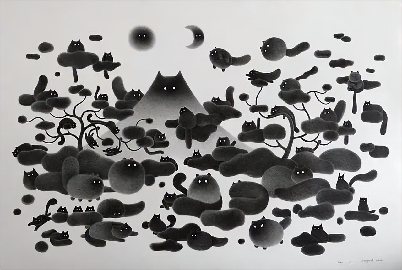 artist who paints with only one color - iMedia