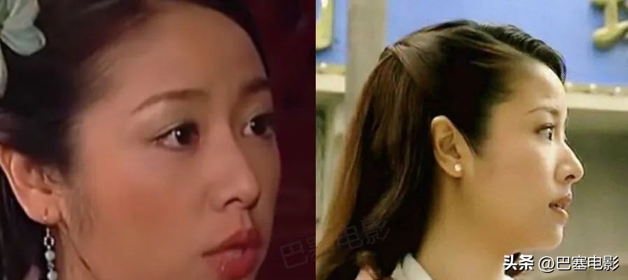 A good beauty has to get her nose, Ruby Lin's nose seems to be caught ...