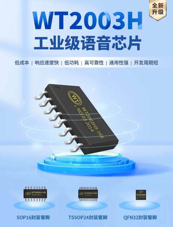 Let the electric vehicle charging pile intelligent further WT2003H voice prompt chip solution ...