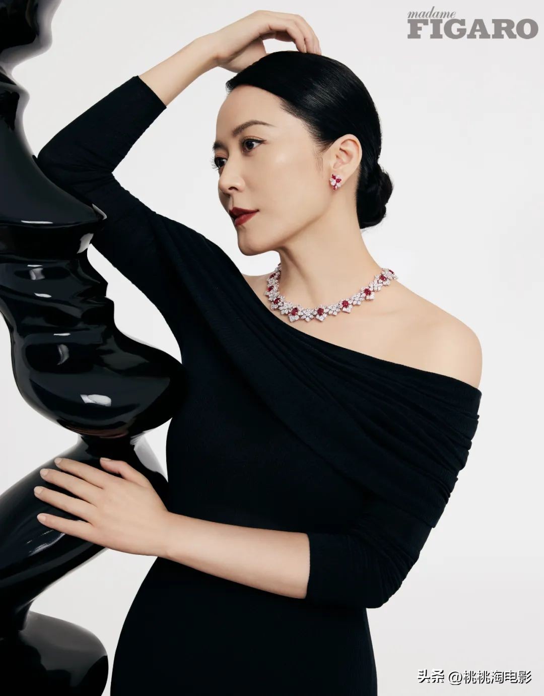 Actress Faye Yu's "Madame Figaro World" magazine blockbuster, the ...