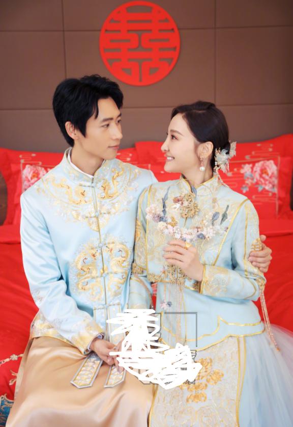 The scene of Wei Chen's wedding was exposed, and the bride Yu Wei's ...