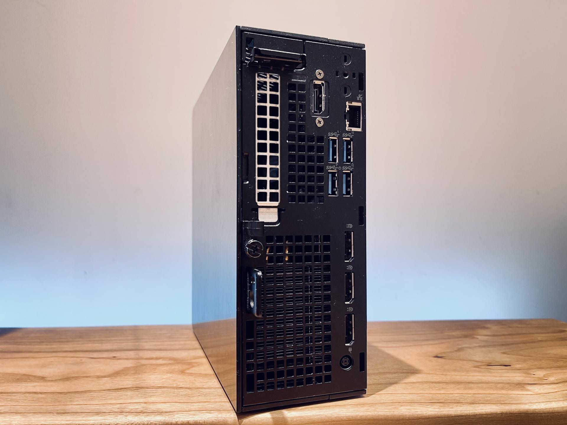 Only use 12th generation ES processor, Dell Precision 3260 test machine ...