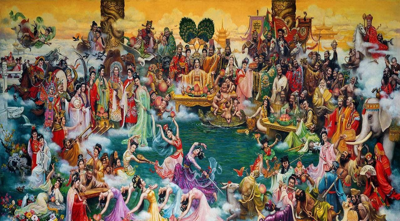 In Taoist mythology, the five gods who reward the good and punish the ...