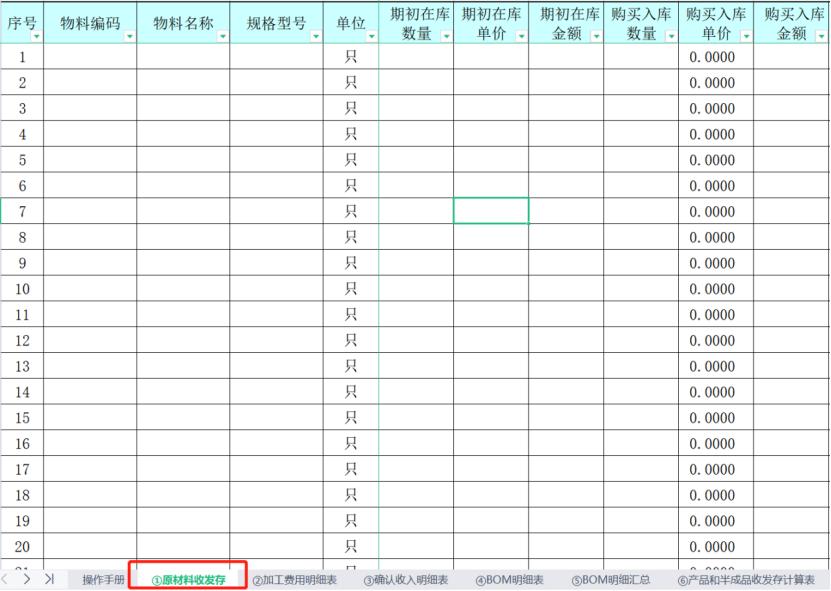 Carry forward the cost of low-value consumables in the cost accounting ...