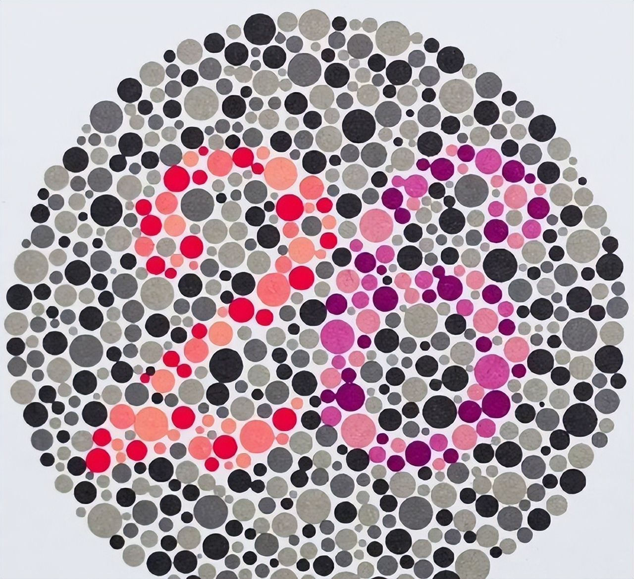 4 highly difficult color blindness test pictures, Xiaobai can only ...