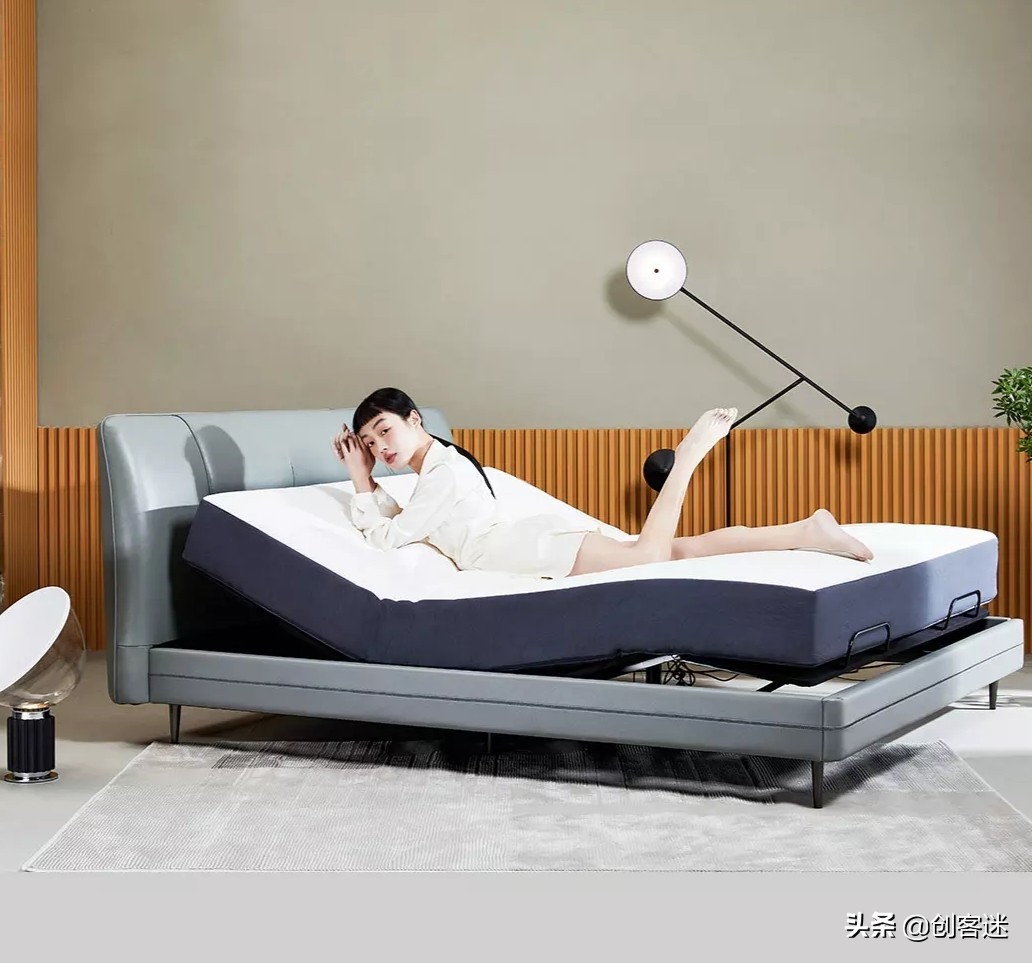 8H intelligent electric bed is in place with one click, giving you a ...