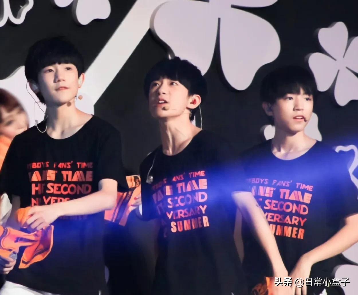 At the TFBOYS concert, Wang Yuan sang even if the group song was not ...