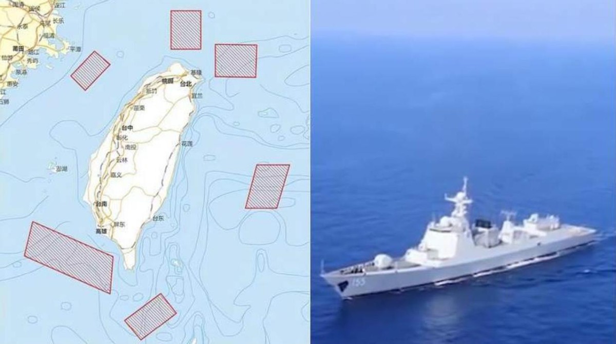 The People's Liberation Army speaks volumes, the missile range covers ...