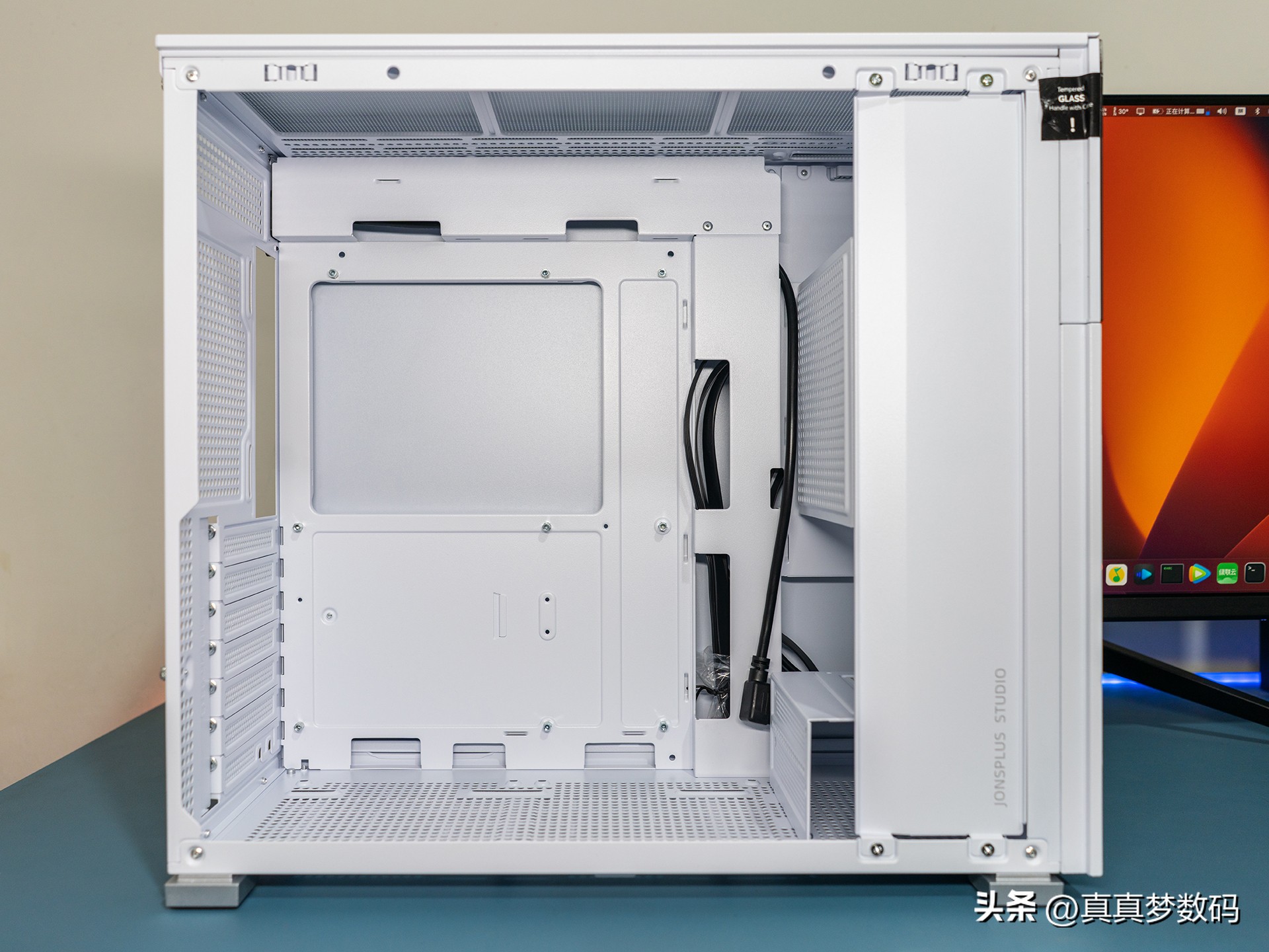 Qiao Sibo D41 chassis was overturned after being installed, and the 360 water cooling was ...