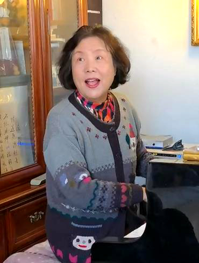 75-year-old "Alian" Li Yuanhua posted a new teaching video, with ruddy ...