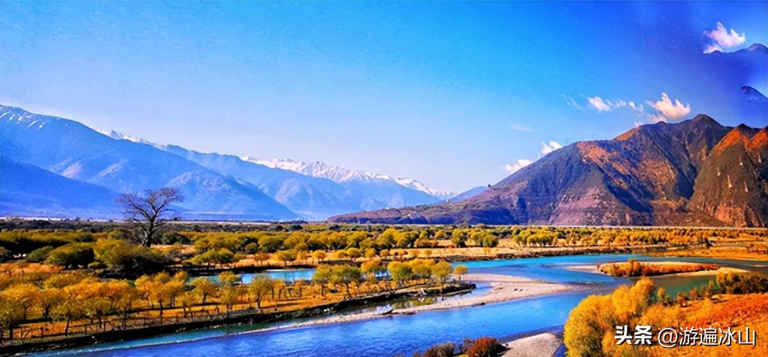 Nyingchi Niyang River Valley, as beautiful as a computer screensaver ...