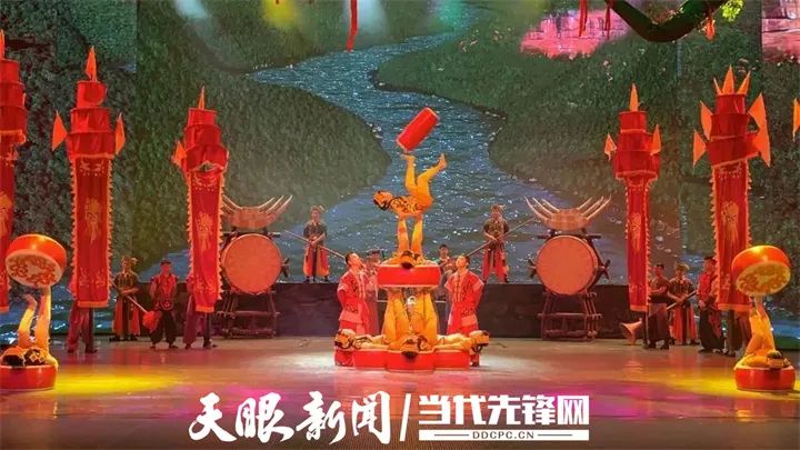 Resume the hot show! Zunyi acrobatic drama "Hua Xia Xia Xiang" set off ...