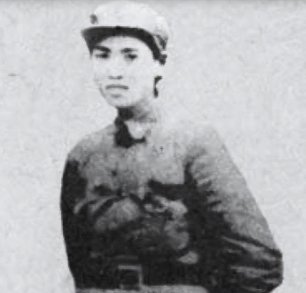 He Zizhen, the first female Red Army soldier in Jinggangshan, with ...