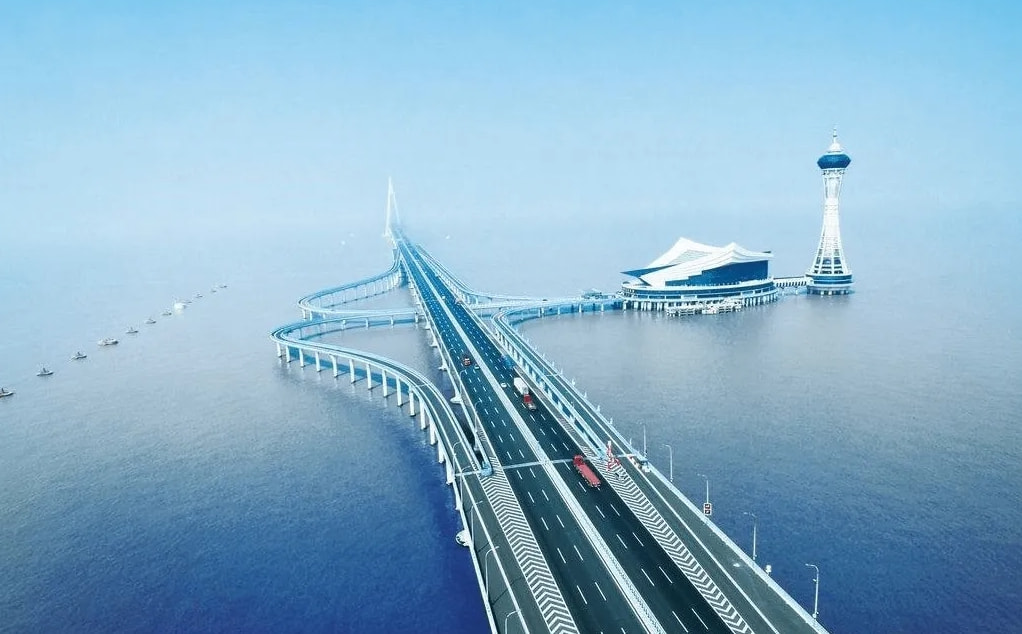 China's infrastructure has made another effort to build a super bridge ...