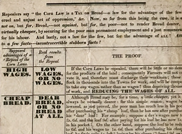 How to abolish the role of the Corn Laws, and the Navigation Act to ...